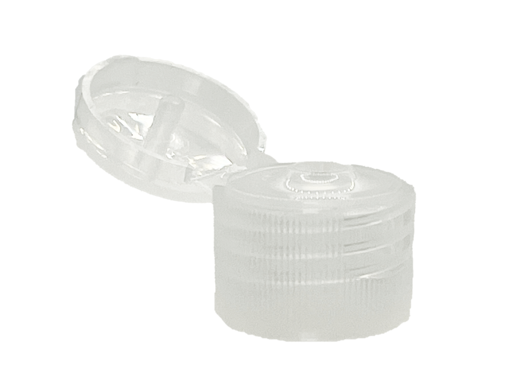 28-410 Ribbed Natural Flip Top Cap Heat Induction Seal (HS) Liner - Bay ...